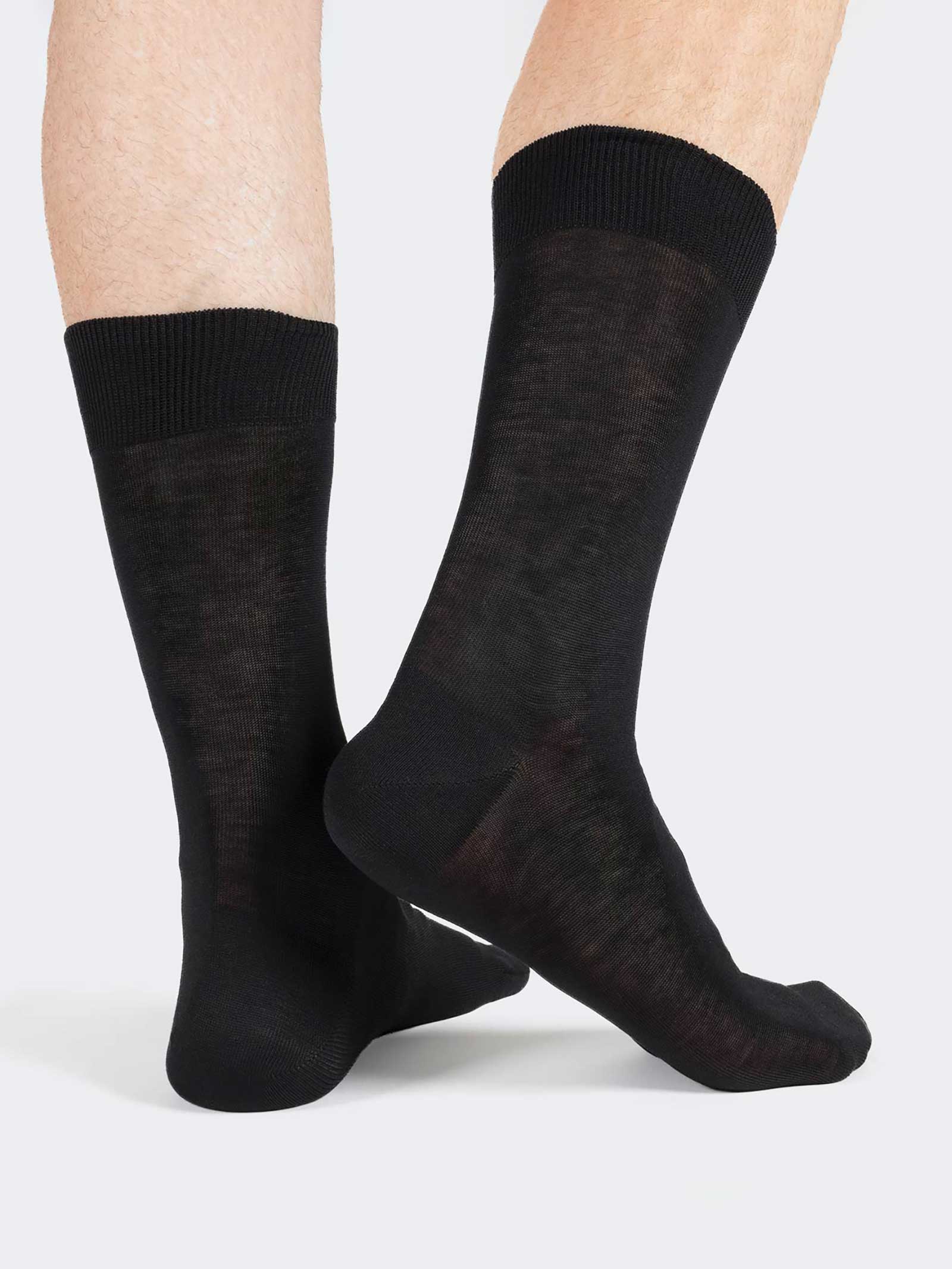 Smooth Short Socks in 100% Lisle Thread Cotton - Made in Italy | Men's ...