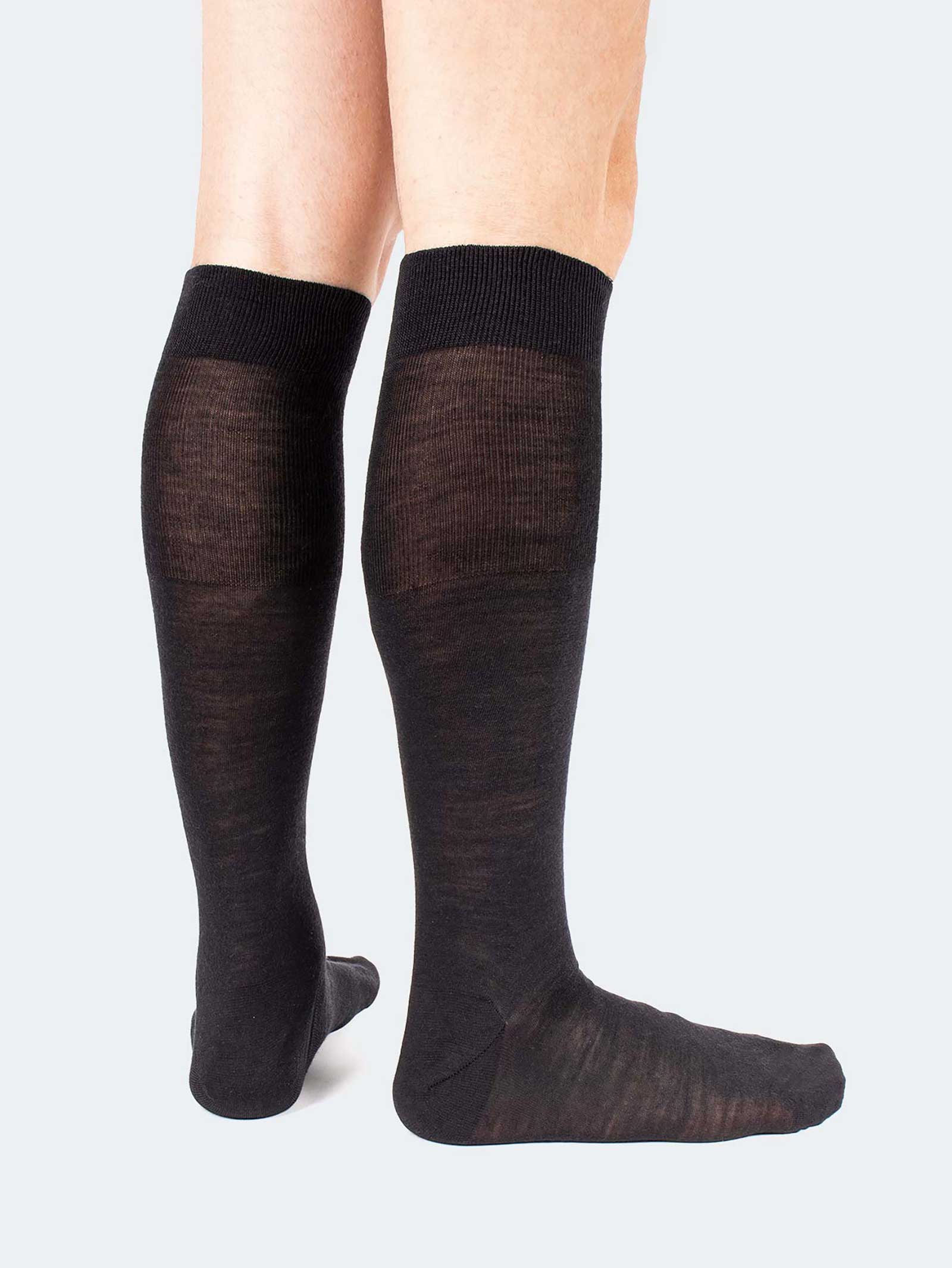 Men's Long Wool Silk Socks - Made in Italy | Men's Socks & Sweaters ...